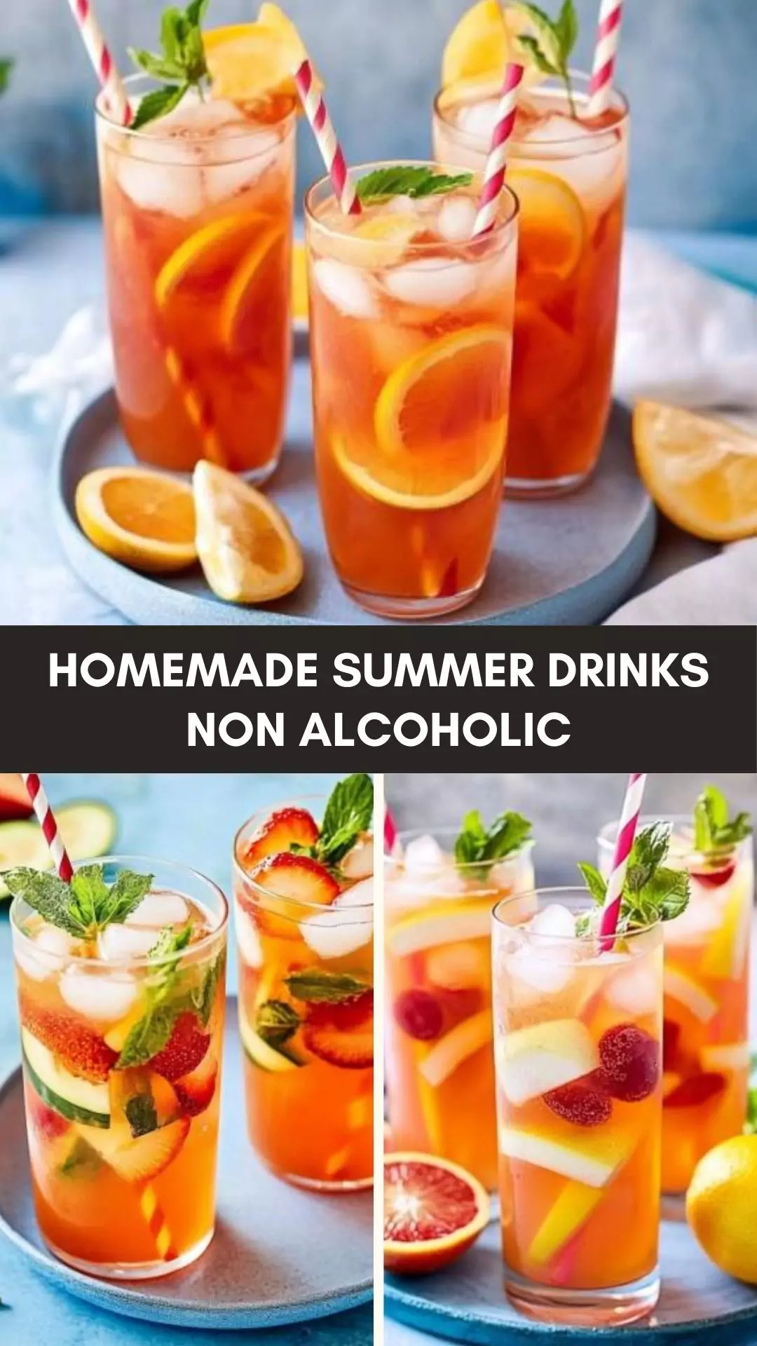 Homemade summer drinks non alcoholic - Culinary Chase