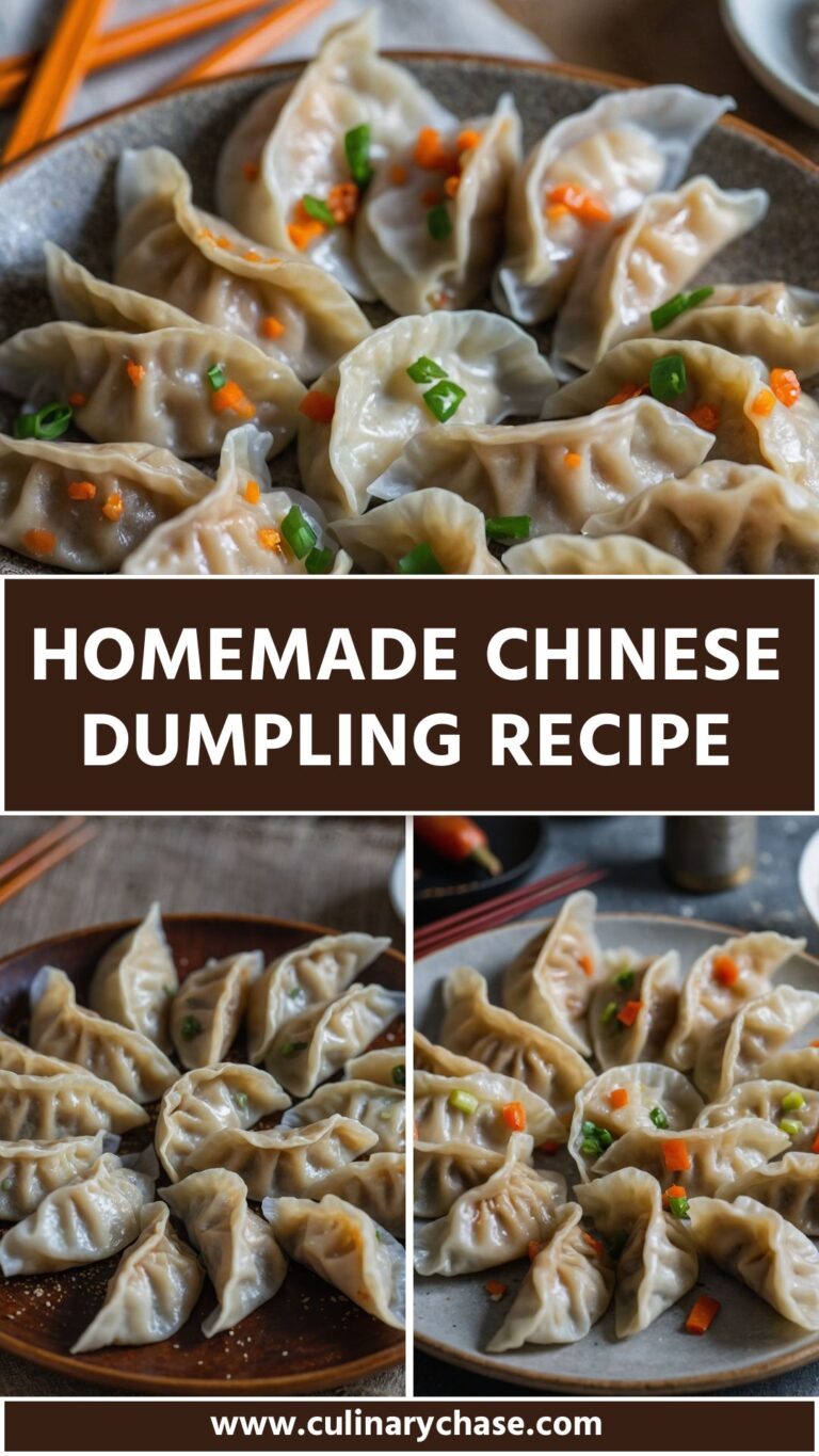 Homemade Chinese Dumpling Recipe - Culinary Chase