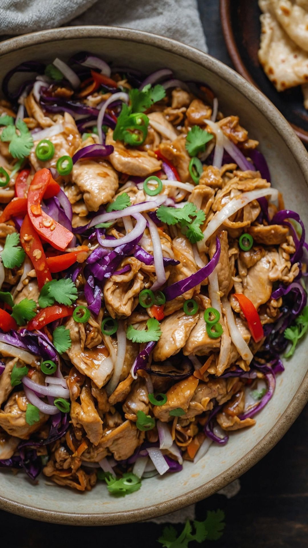 Moo Shu Chicken Recipe - Culinary Chase