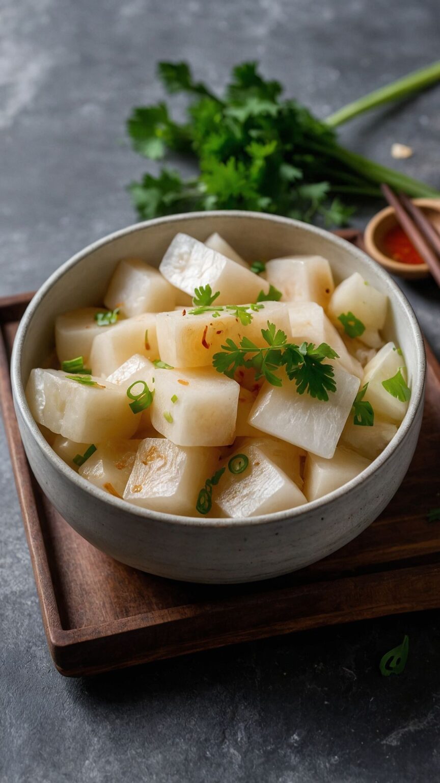 Boiled Daikon Radish Recipe - Culinary Chase
