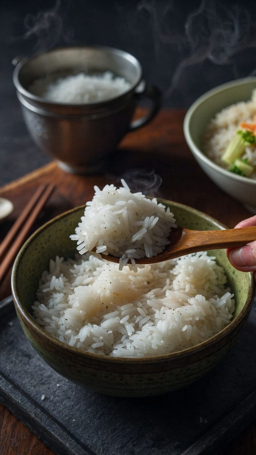 How To Steam Rice - Culinary Chase