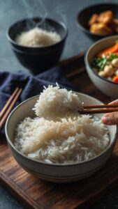 How To Steam Rice - Culinary Chase