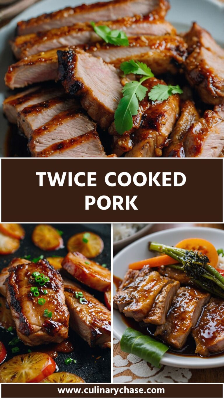 Twice Cooked Pork Recipe - Culinary Chase