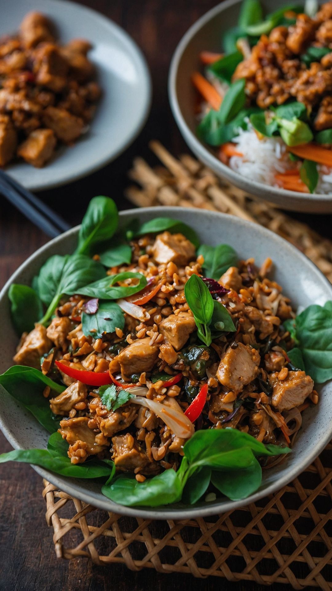 Thai Basil Chicken Pad Krapow Recipe - Culinary Chase