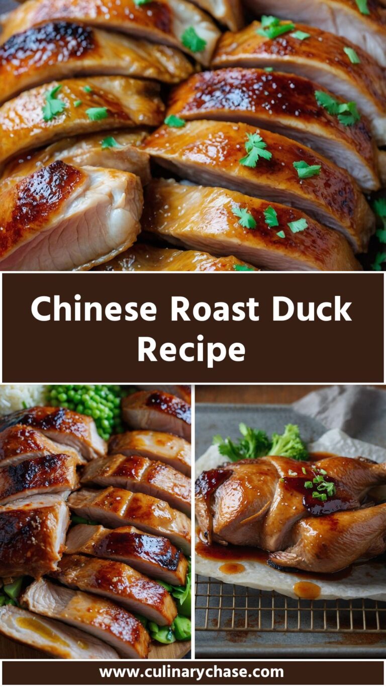Chinese Roast Duck Recipe - Culinary Chase