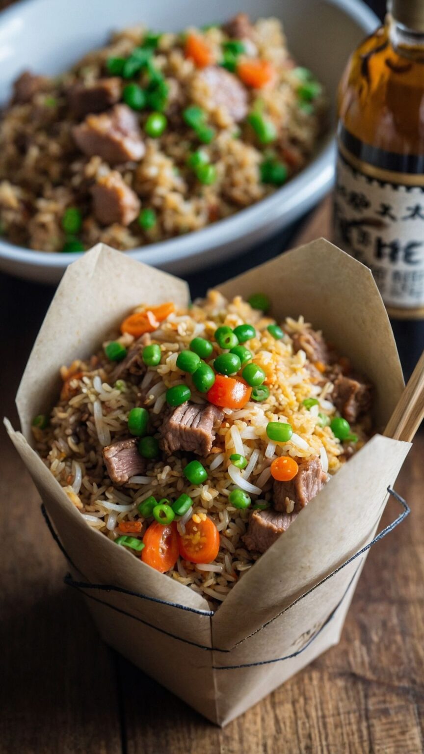 Classic Pork Fried Rice Recipe - Culinary Chase