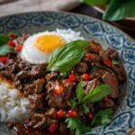 Thai Basil Beef Pad Gra Prow Recipe - Culinary Chase
