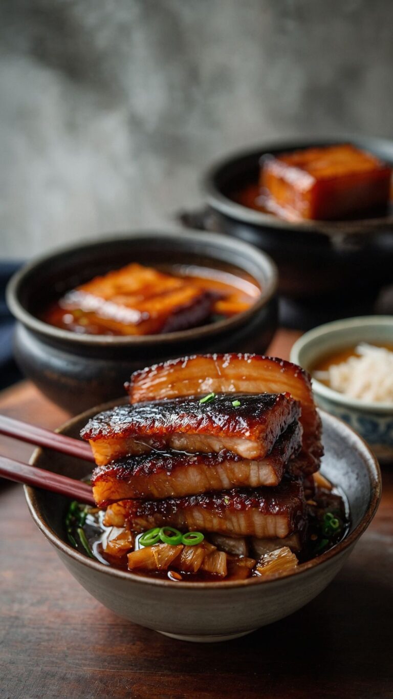 Braised Pork Belly Dong Po Rou - Culinary Chase