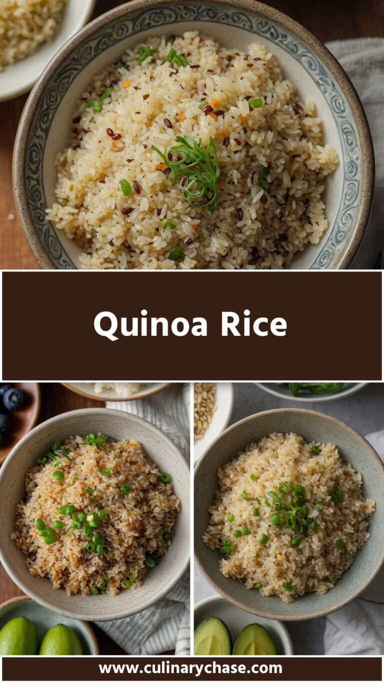 Quinoa Rice Recipe - Culinary Chase